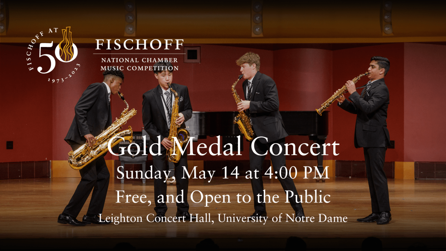 2023 Gold Medal Concert - Fischoff National Chamber Music Association